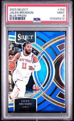 2023 PANINI SELECT JALEN BRUNSON PSA 9 #194 NEW YORK KNICKS | eBay