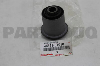 4863234010 Genuine Toyota BUSH, FRONT SUSPENSION UPPER ARM, RH/LH 48632 ...