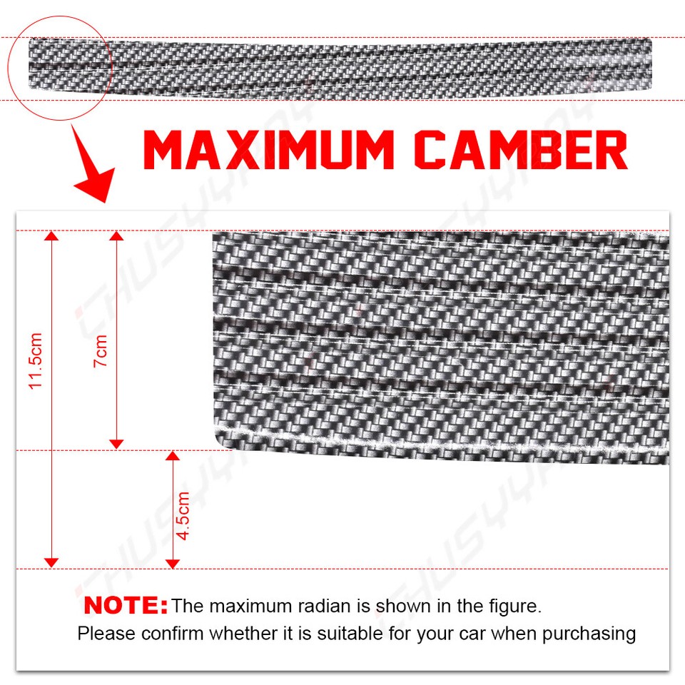 For Toyota RAV4 MK4 2013-2019 Rear Bumper Protector Scratch Guard Sill ...