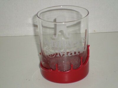 Maker's Mark Perfect Redhead Bourbon Etched Red Dipped Wax Glass S IV ...