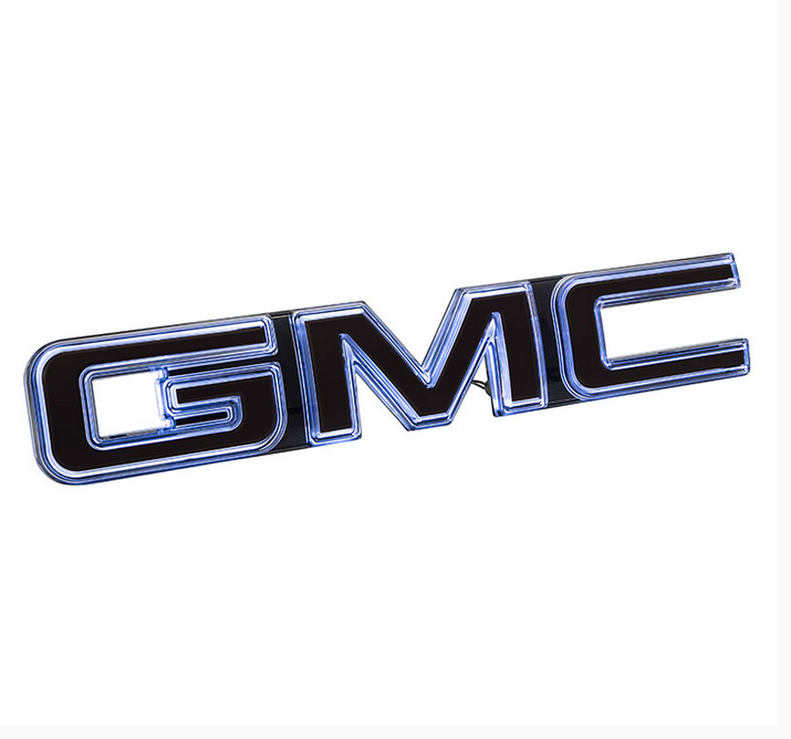 2020-2023 GMC Sierra 1500 2500HD 3500HD Illuminated Emblem Kit Black GM ...