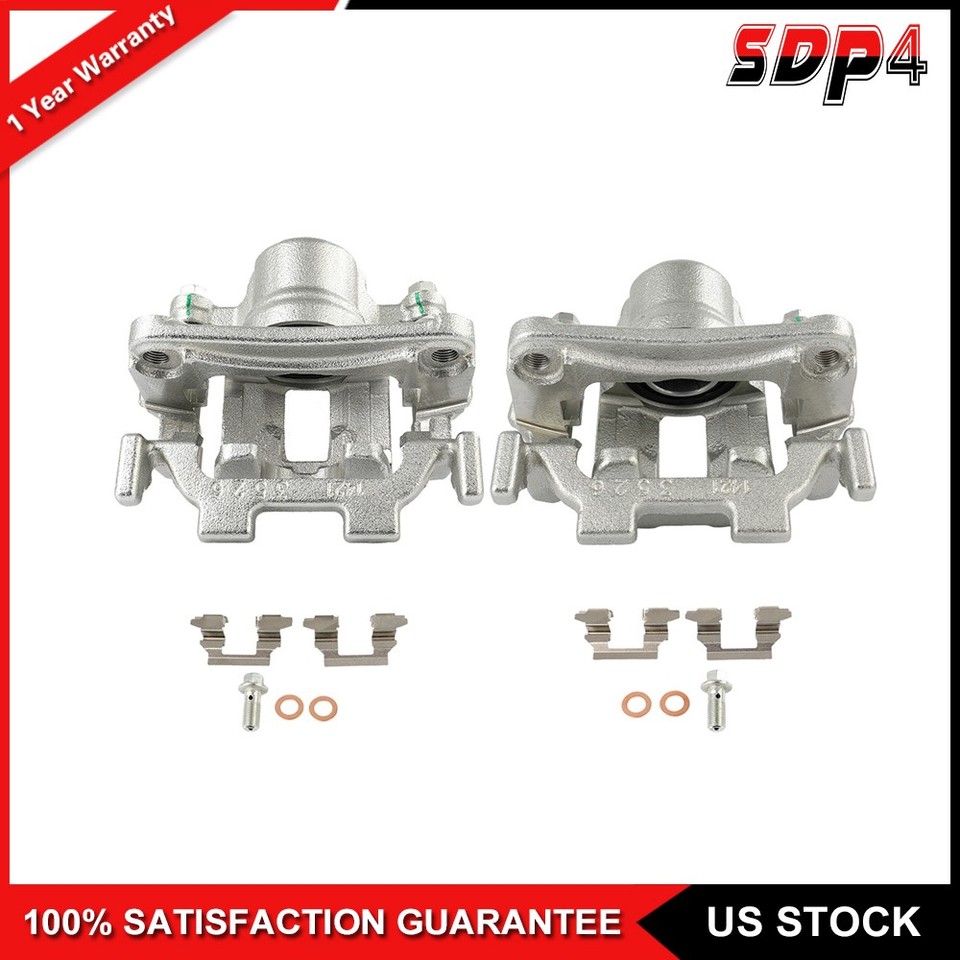 Rear Set Brake Calipers w/Bracket Fits 2008-2012 Infiniti EX35 14-17 ...