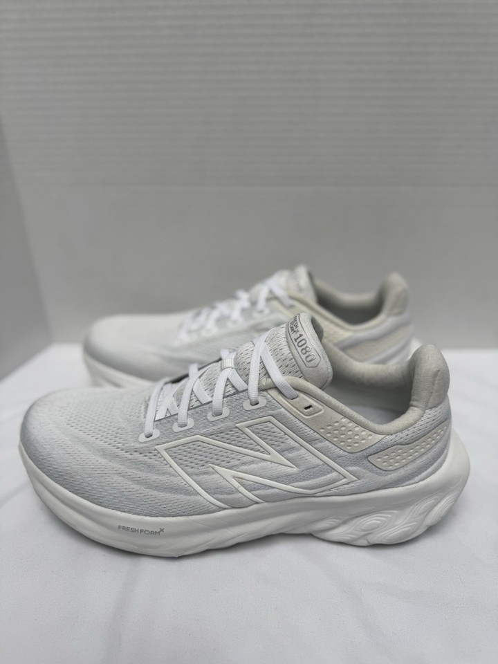 New Balance Fresh Foam x 1080 Running Shoe White/White *W1080W13 W Size ...
