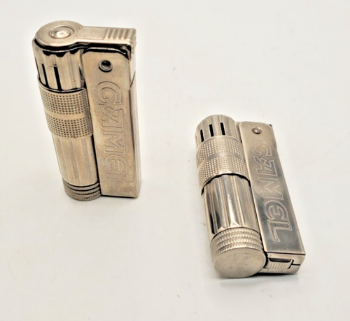 2 lot Vtg Camel Cigarettes "Firebird OTR-60" Advertising Trench ...