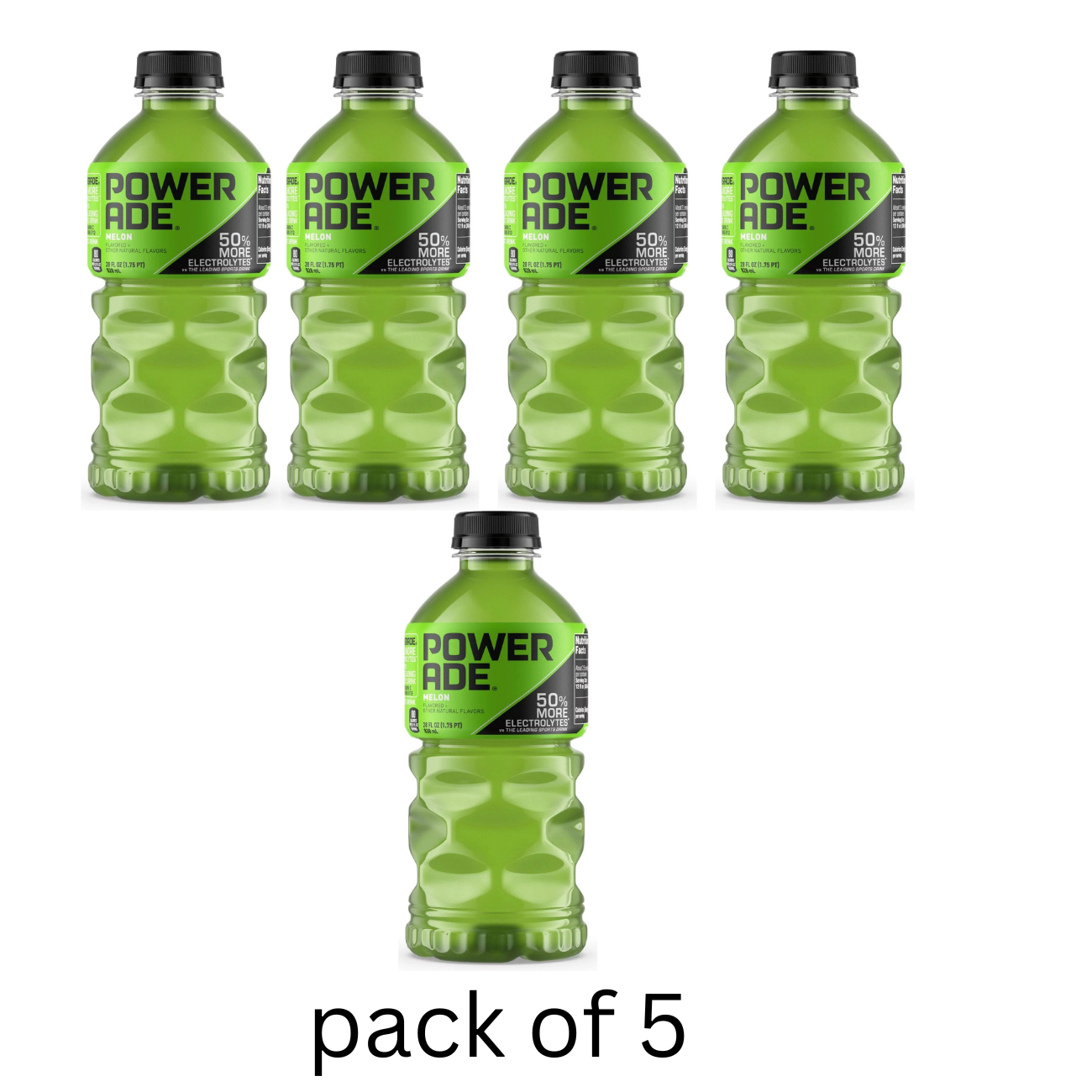 Powerade Melon Sports Drink 28 oz (pack of 5) | eBay