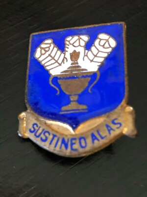 Vintage Collectible Sustineo alas Air Force Military Pinback Lapel Pin ...
