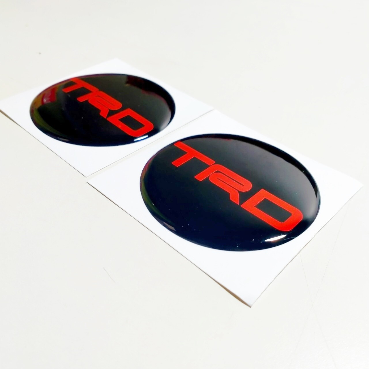 W3 80mm X 4pcs Stickers Resin Reflect Logo Decals Emblem Wheels Center ...