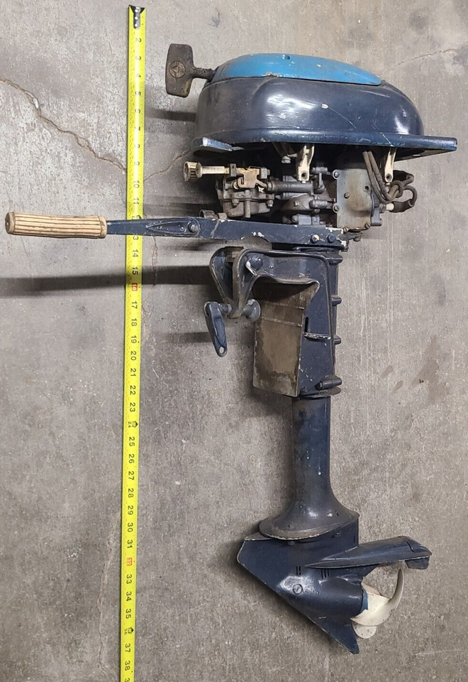 Evinrude Lightwin Outboard Motor Model #3402R Untested!!! | eBay