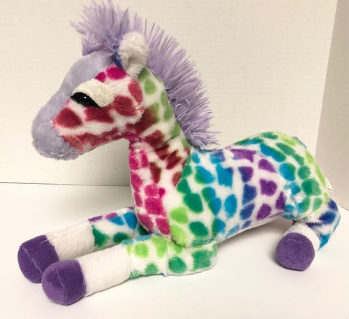 Circus Circus Casino GIRAFFE 18" Rainbow Multicolor Plush Stuffed ...