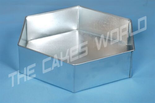 Hexagon Baking Pan Tin on Sale for making Birthday anniversary Wedding ...