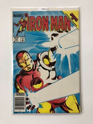 Iron Man #197 1985 Newsstand High Grade 8.0 Marvel Comic Book MO8-61 | eBay