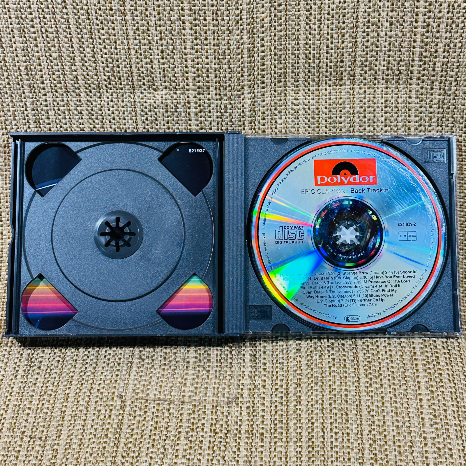 Eric Clapton Backtrackin' 2 CDs Polydor Import Made In Germany 22 ...