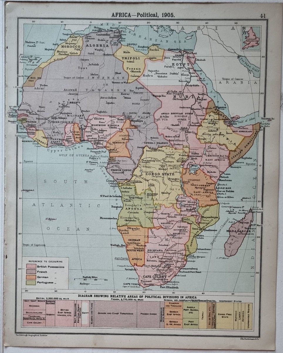 Mapa De áfrica De Nubia
