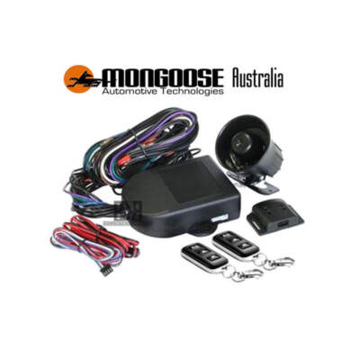 Mongoose M60S Alarm Shock Sensor Remote Controlled Vehicle Security | eBay