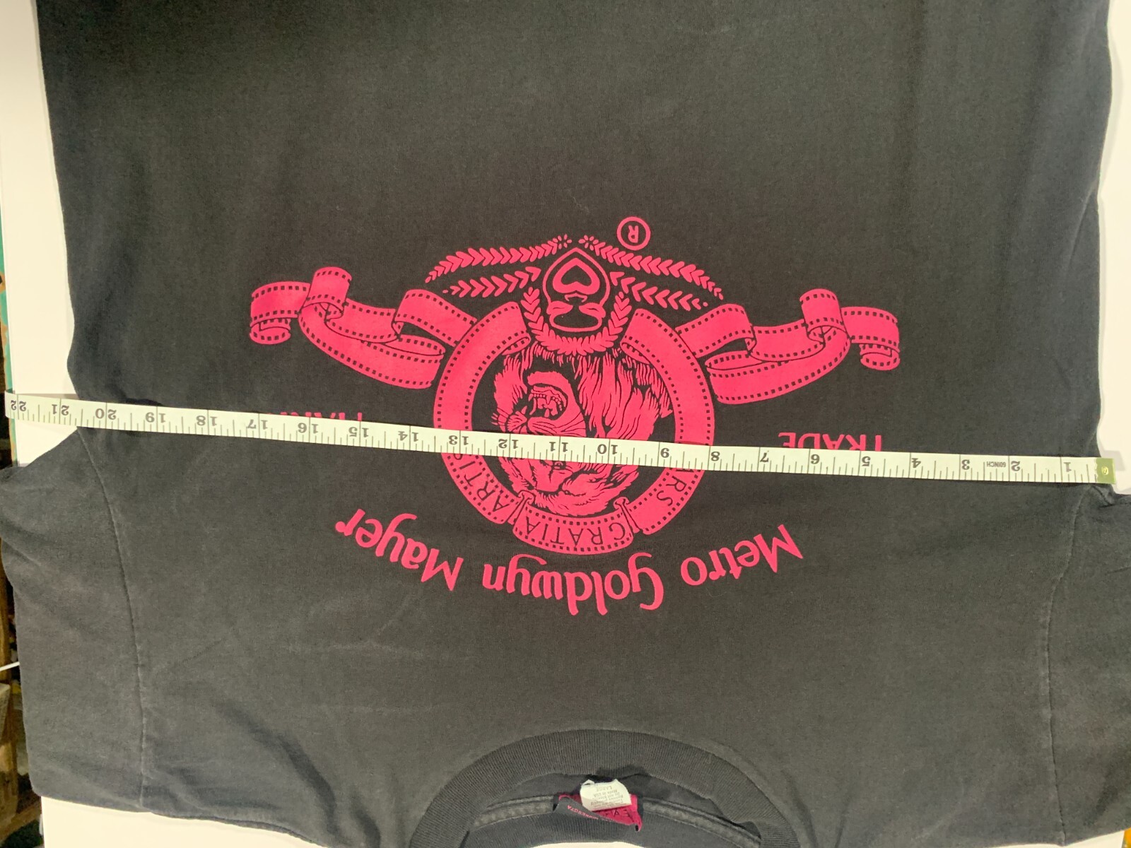 MGM Metro Goldwyn Mayer Trade Mark logo t-shirt (Unis… - Gem