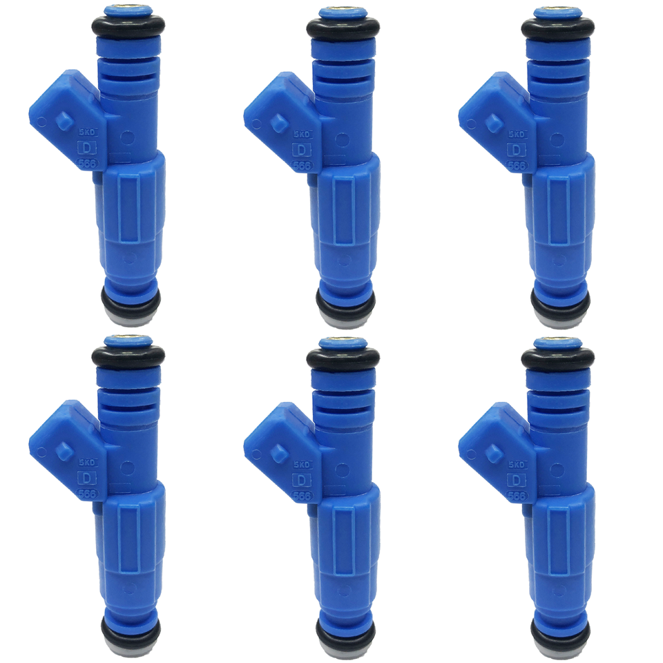6X Fuel Injectors 0280150210 For 87-96 Ford F-150 F-250 E-350 Econoline ...