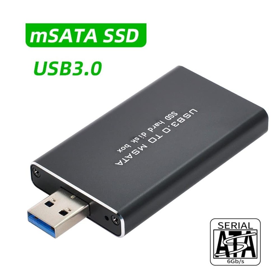 Mini PCI-E mSATA to USB 3.0 External SSD PCBA Converter Adapter with ...