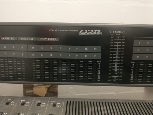 Yamaha O2R Digital Recording Console With Meter Bridge And 2x CD8-AD Cards | eBay UK