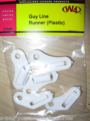 Guy line runners plastic (5) | eBay UK