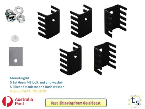 TO-220 Heatsink Small 13mm Insulator/Mounting Kits | eBay