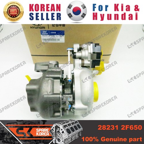Genuine/OEM 282312F650 TURBOCHARGER for Hyundai/Kia | eBay