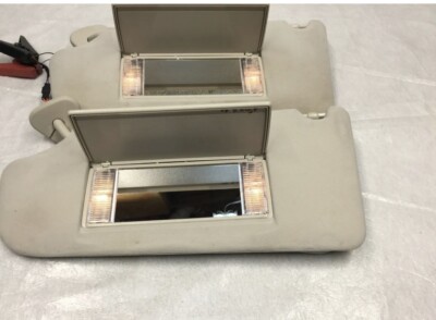 2006 RANGE ROVER DRIVER & PASSENGER LIGHTED SUN VISOR SUNVISOR SET ...