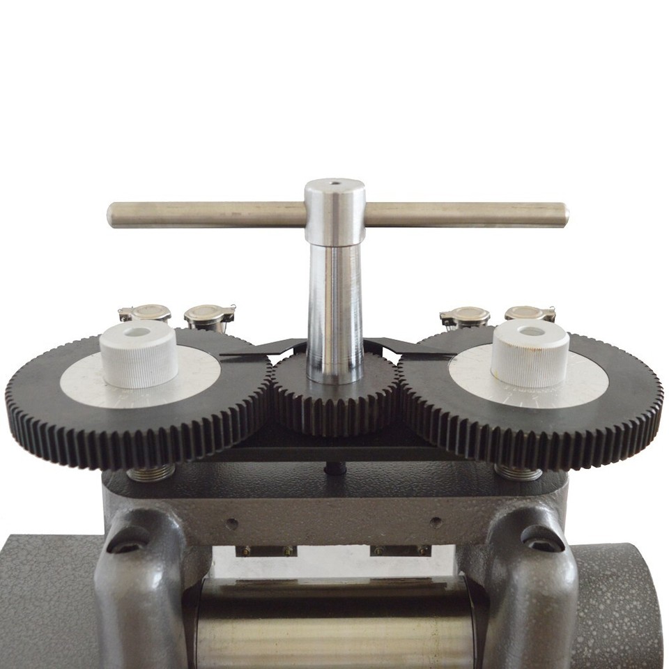 2HP Roller Flat Squire Round Wire Rolling Mill Jewelry Making Machine ...