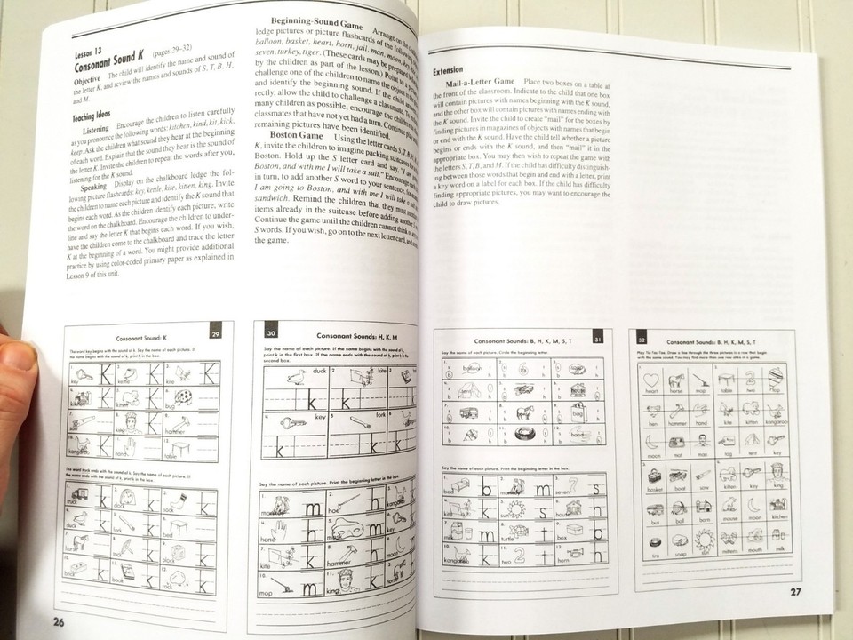 Phonics is Fun 1 2 3 Workbook or Teacher's Manual Louis Krane Reprint ...