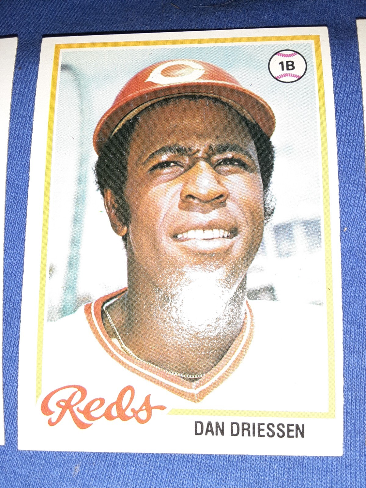 1978 Topps 246 Dan Driessen Cincinnati Reds Baseball Card | eBay