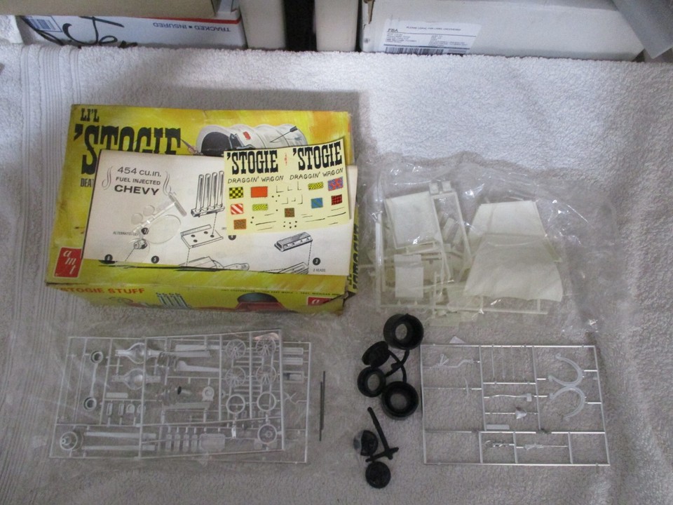 1/25 AMT MODEL KIT LI'L STOGIE DEATH VALLEY DRAGGIN' WAGON #T184 OPEN ...