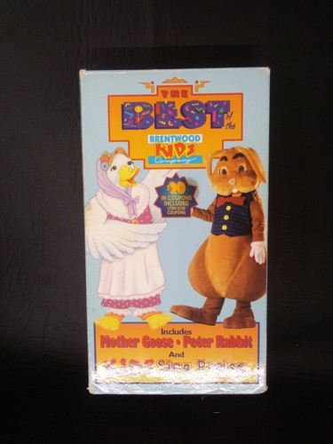Kids Sing Praise Brentwood The Best RARE VHS Mother Goose Peter Rabbit ...