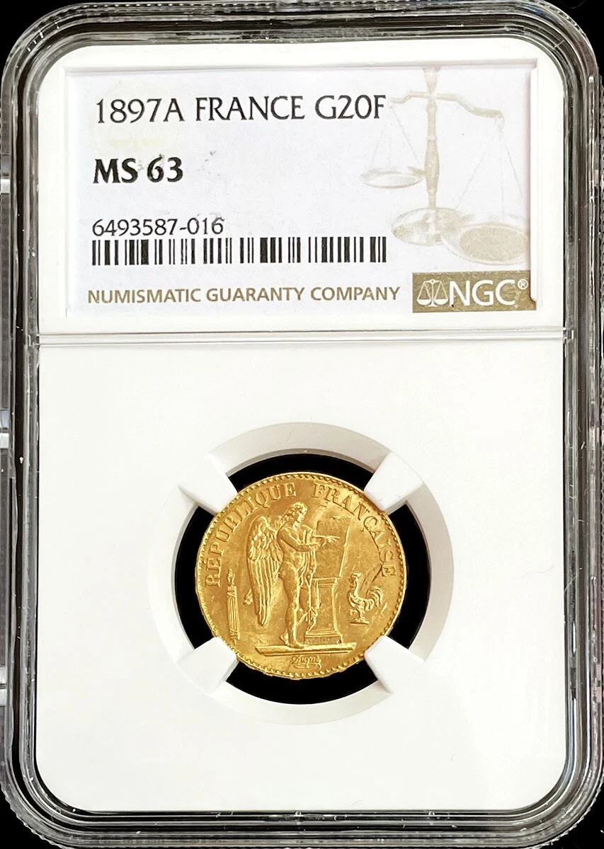 1897 20 Francs Gold Coin