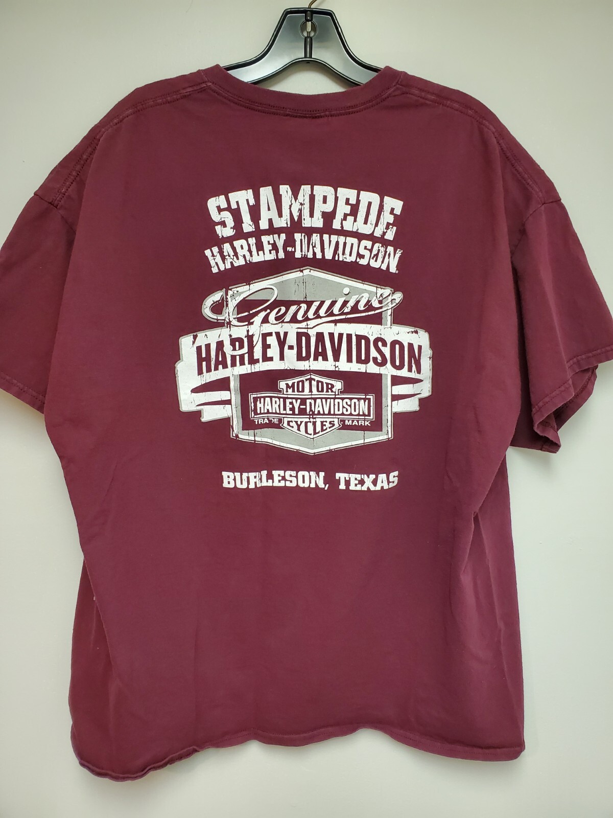 Stampede Harley Davidson American Legend T-shirt Burl… - Gem