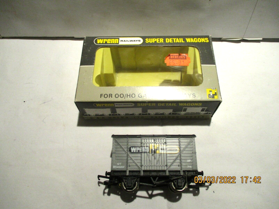 Wrenn W5100 Ventilated Van Wrenn Railways Period 4 box | eBay UK