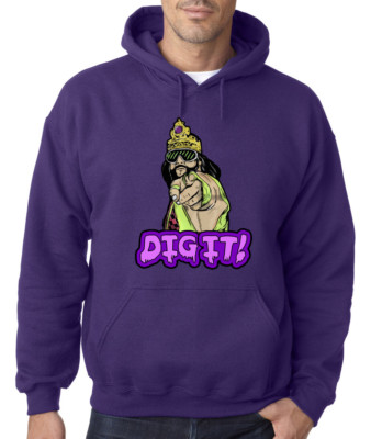 Macho Man Randy Savage "Dig It" HOODIE HOODED SWEATSHIRT | eBay