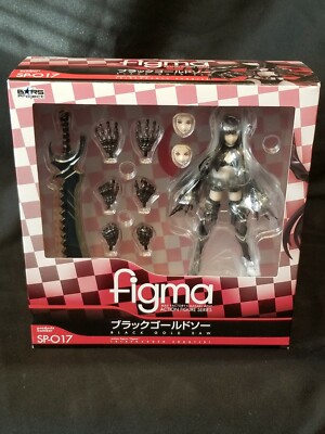 New Figma SP-017 Black Rock Shooter Black Gold Saw | eBay