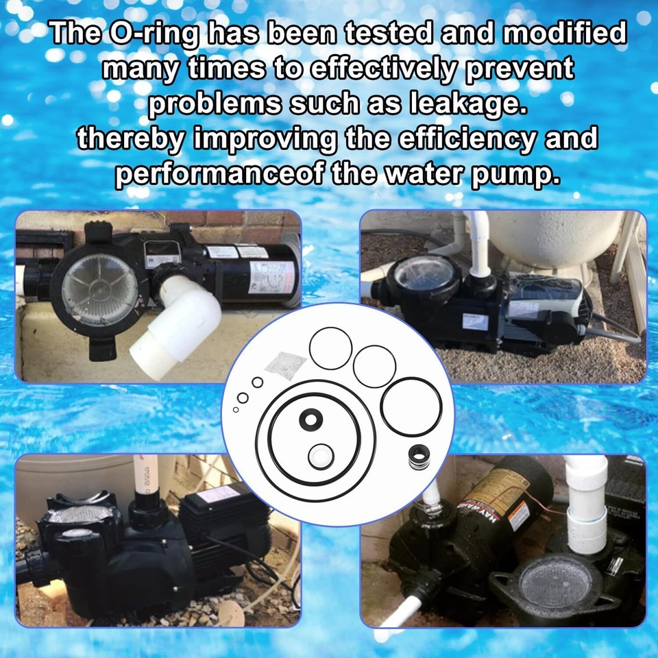 Pool Pump O-Ring Rebuild Repair Kit For Jandy Zodiac FHPF FHPM FloPro ...