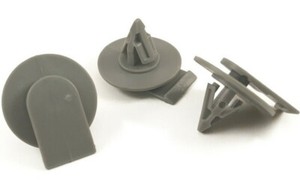 10x Clips For BMW MINI Cooper Wheel Arch Skirt Trim Fastener Grey R50 ...