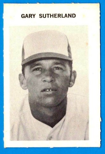 1972 Milton Bradley Gary Sutherland (ex) Montreal Expos | eBay