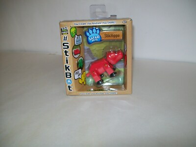 Stikbot Safari Pets Stikhippo Red Solid New | eBay