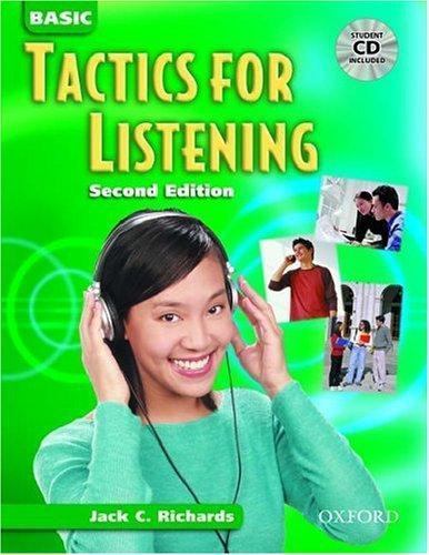 Basic Tactics for Listening Richards, Jack C. 9780194384513| eBay