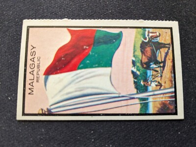 1963 Topps Flags Midgee Card # 55 Malagasy Republic (EX) | eBay
