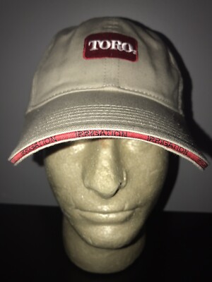 TORO EQUIPMENT MACHINERY Trucker Hat Baseball Cap Vintage Lid | eBay