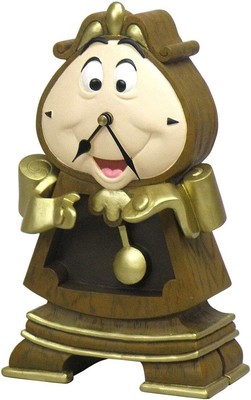 Disney Table Clock Cogsworth | eBay