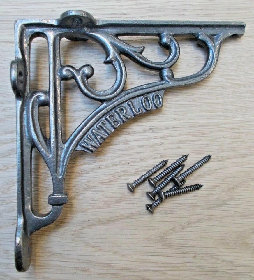Cast Iron SHELF BRACKET wall shelf bracket cistern toilet sink metal ...