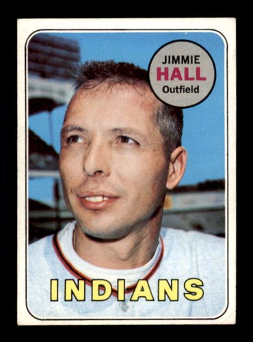 1969 Topps #61 Jimmie Hall VG/VGEX Indians 562045 | eBay