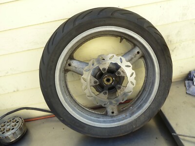 Rear wheel & tire SV650 99-02 first gen SV 650 S Suzuki #E11 | eBay