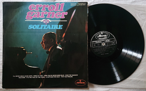 LP JAZZ ERROLL GARNER - SOLITAIRE - FRANCE BIEM 196? | eBay