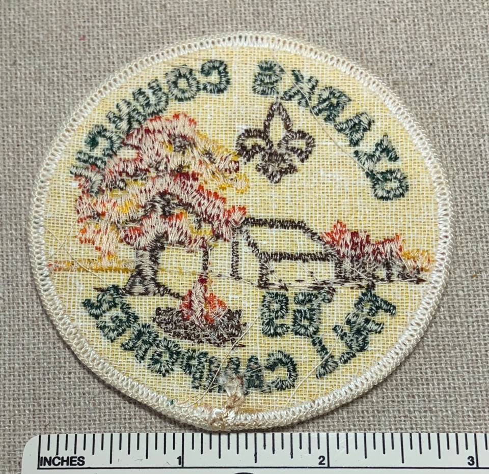 Vintage 1962 OZARKS COUNCIL Boy Scout Fall Camporee PATCH Uniform Badge ...