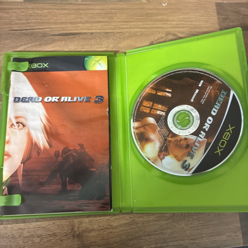 Dead Or Alive 3 - Original Xbox Video Game - With Manual | eBay UK